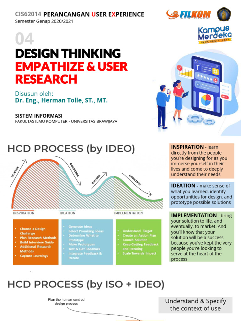 UXD HT2021 04 DesignThinking Empathize | PDF | Seni
