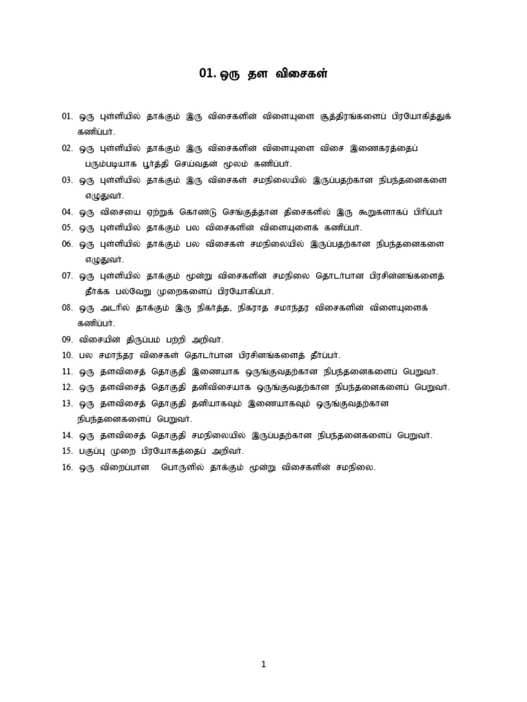 15 Oru Thala Visaigal | PDF