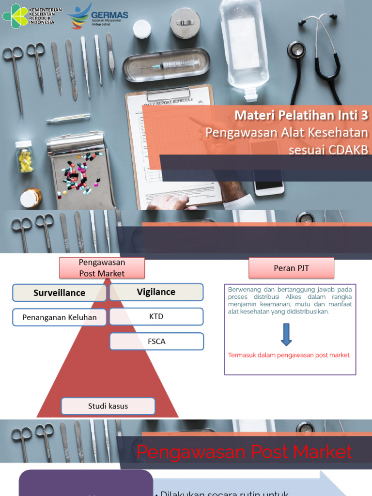 MPI 3 Pengawasan Alkes Sesuai CDAKB Jateng | PDF | Sains & Matematika