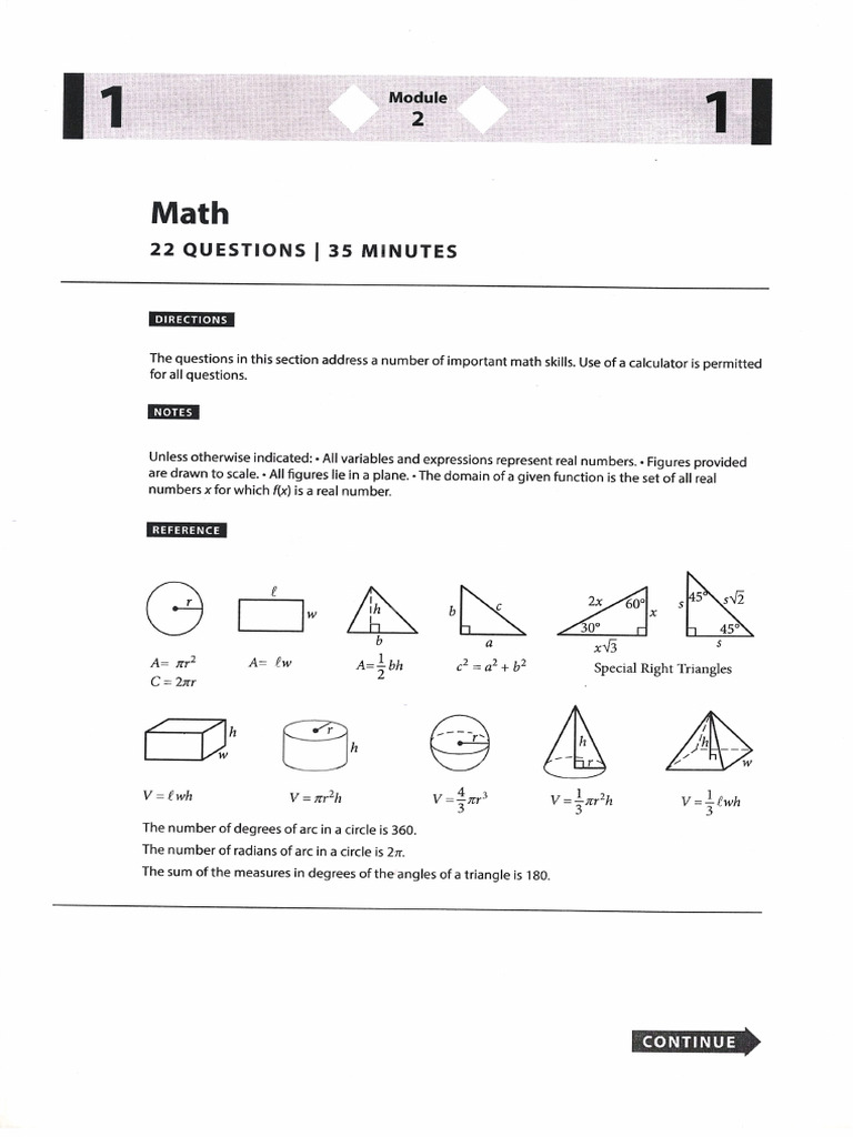 Test 1 - Maths Module 2.pdf-Vibrant | PDF