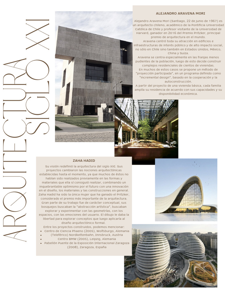 Arquitectos Del Siglo XXI | PDF