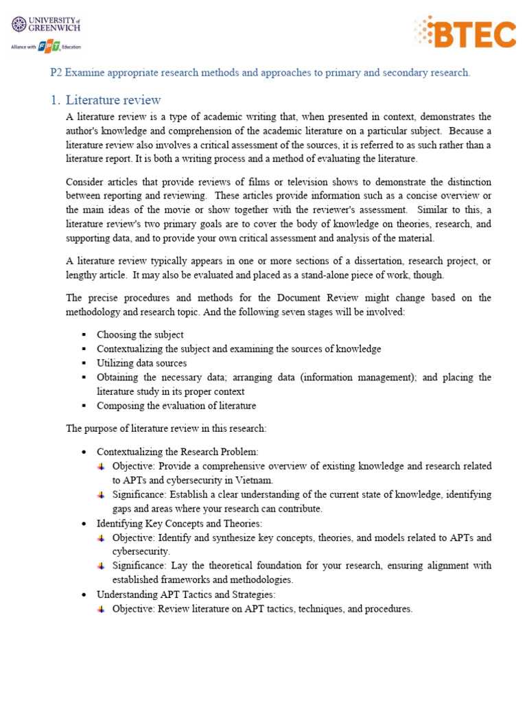 Unit 13.assignment 1 Frontsheet 2022 2023 | PDF | Methodology | Security