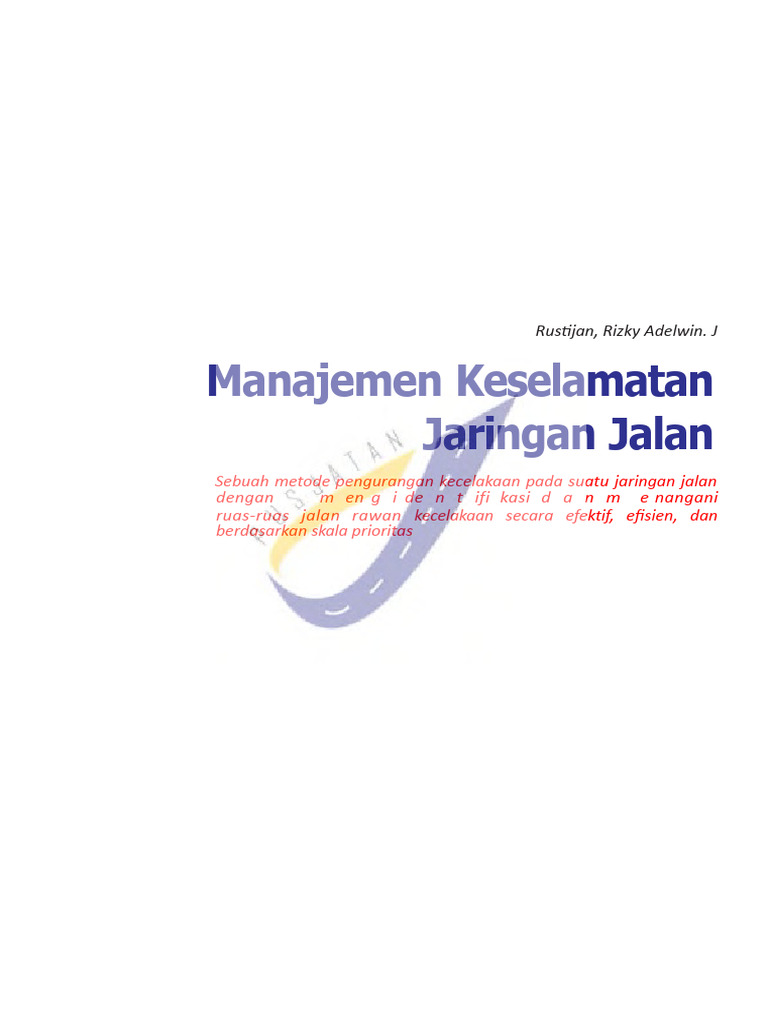 MKJJ - 0 Manajemen Keselamatan Jaringan Jalan | PDF