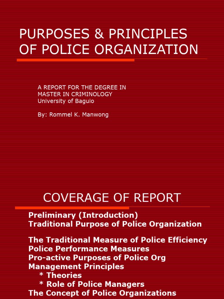 Police Admin 2 | PDF | Police | Hierarchy