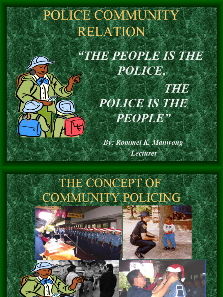 Police Community Relation | PDF | Community Policing | Police