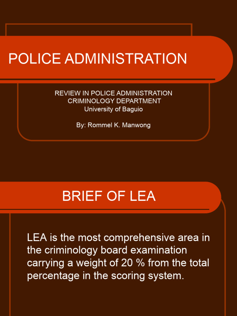 Police Admin 1 | PDF | System | Police
