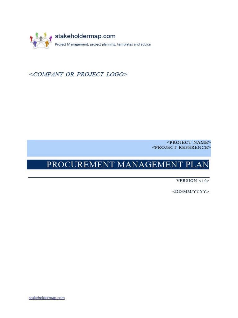 Basic Procurement Management Plan | PDF | Request For Proposal | Procurement