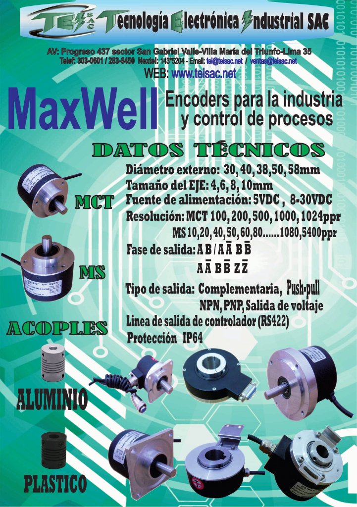 MAXWELL Encoder para La Industria | PDF