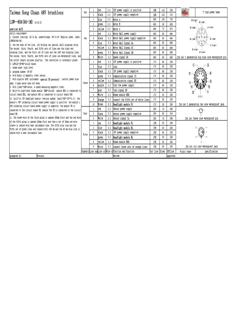 Lishui LSW856-66-1M Datasheet Wiring Pinout en | Download Free PDF | Electronics | Electrical ...