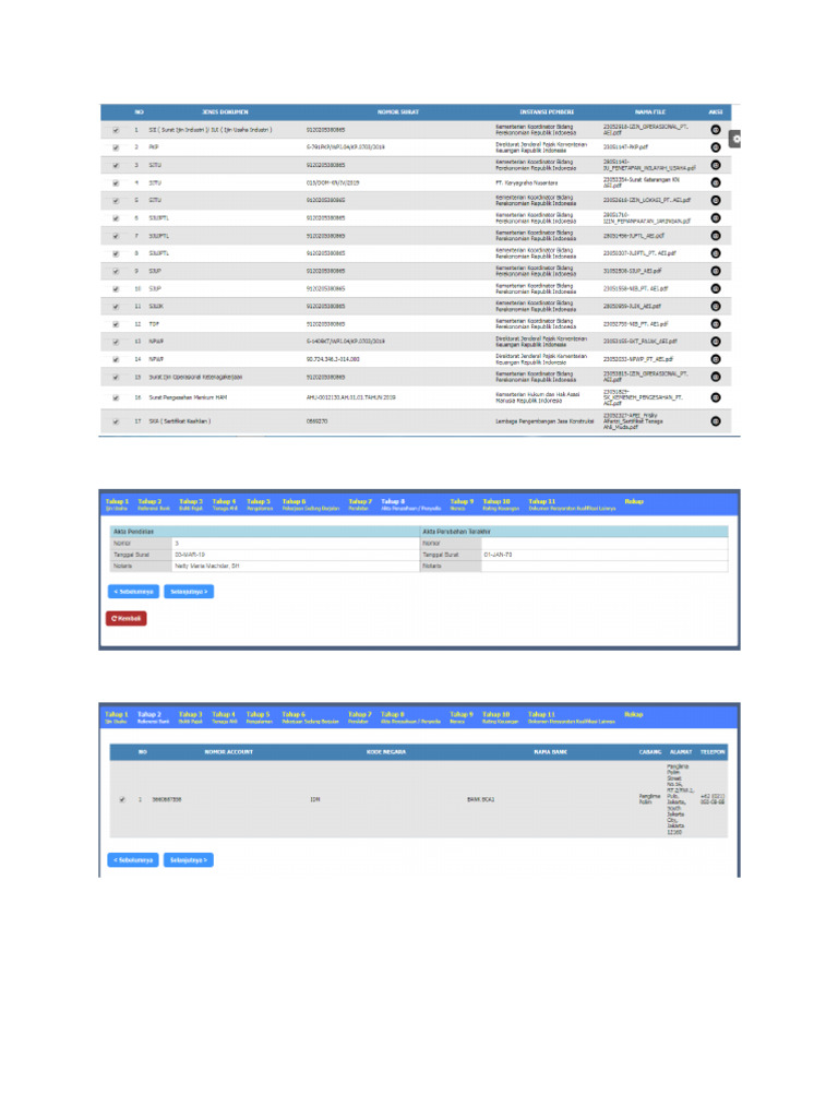 Verifikasi Berkas PT AEI Untuk DPT PLN NTT | PDF