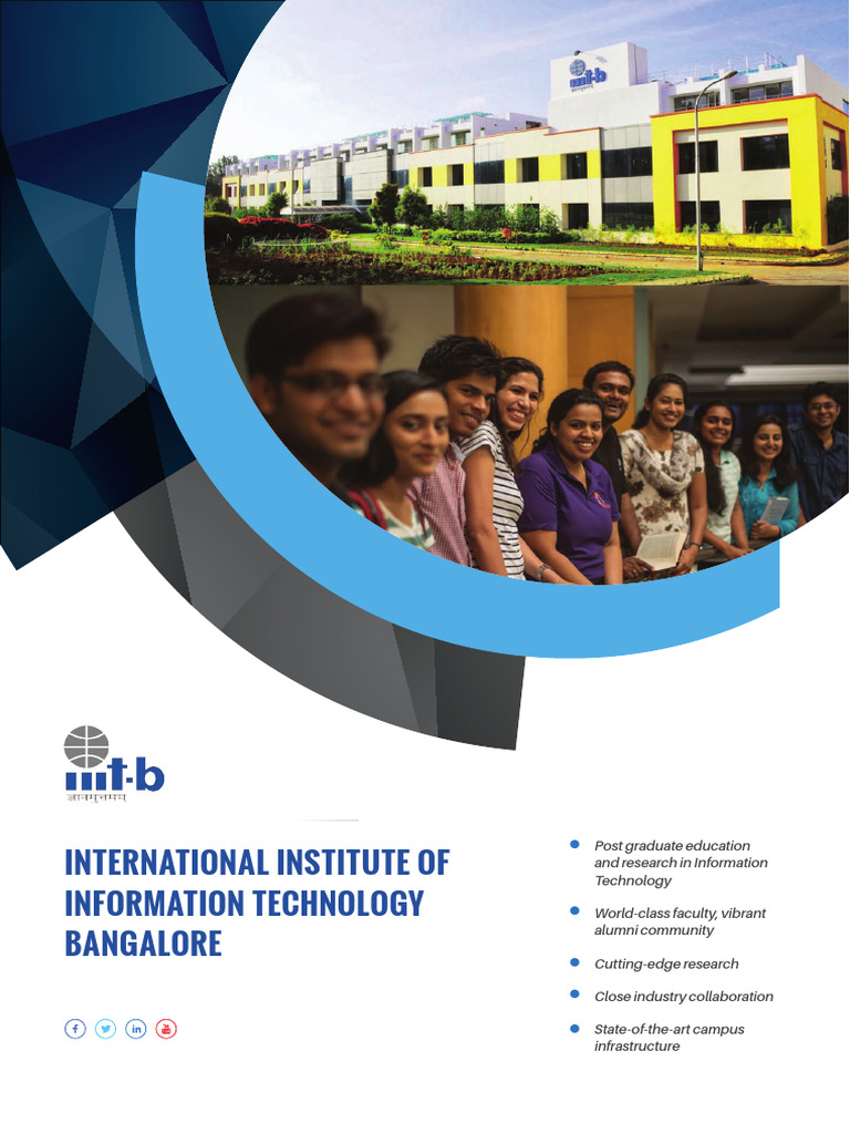 iiitb-Information-Brochure | PDF | Science | Fluid Dynamics