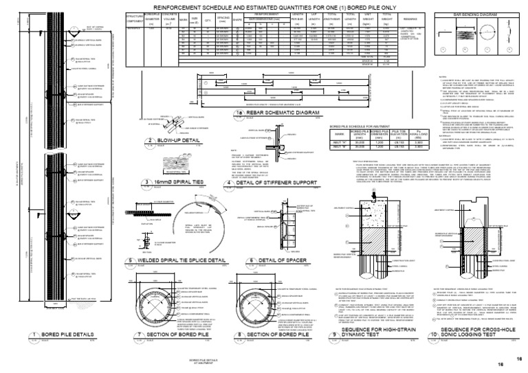 Bored Pile Design and Testing Guide | PDF | Deep Foundation | Building ...