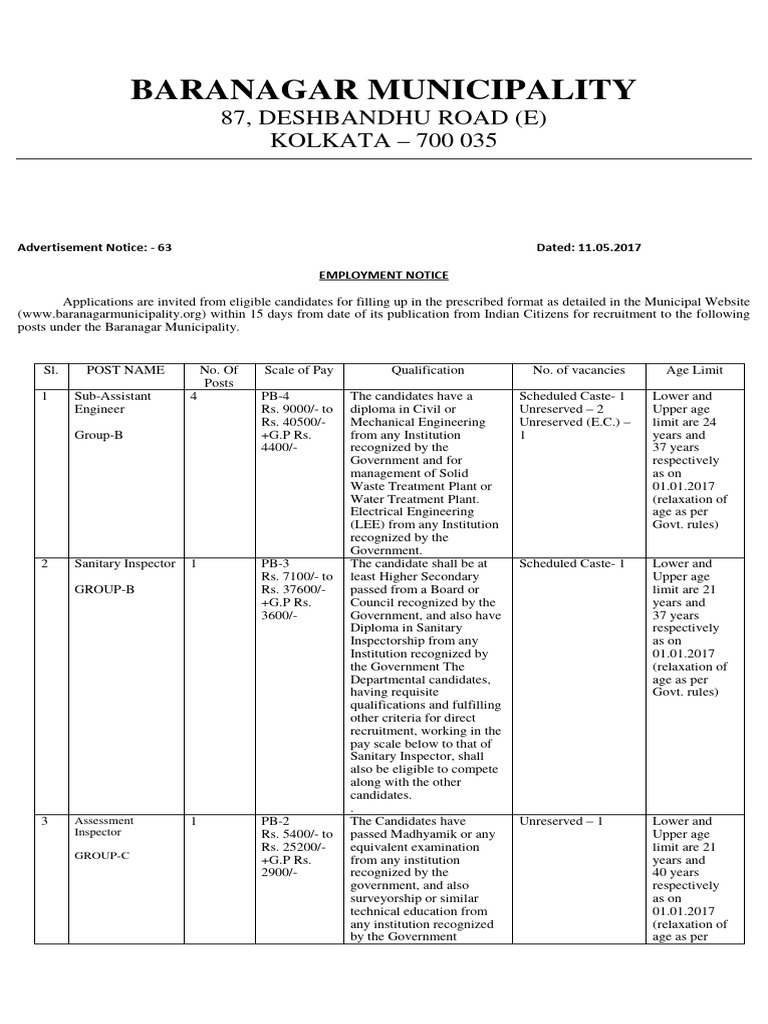 Microsoft Word - Notification and App Format | PDF | Identity Document