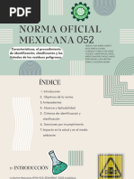 Nom 052 Semarnat 2005 | PDF | Residuos | Entorno natural