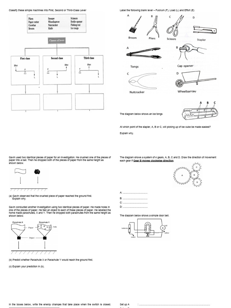 Science #10 | Download Free PDF | Lever | Force