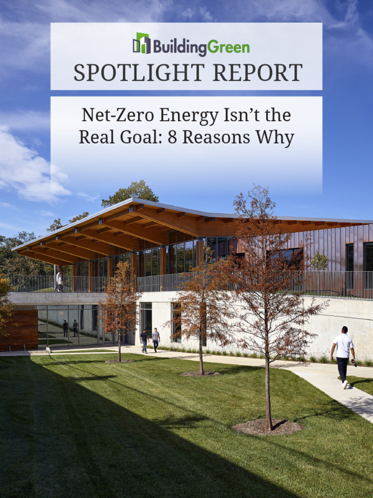 Rethinking Net-Zero Energy Goals | PDF | Electrical Grid | Photovoltaics