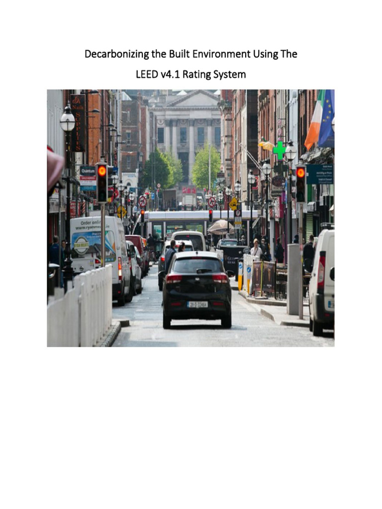 Decarbonizing The Built Environment Using LEED v4.1 - 0 | PDF | Climate ...
