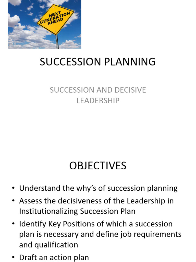 Succession Planning for Leaders | PDF | Leadership | Paul The Apostle