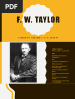 Contribution of F.W.taylor in Management | PDF | Incentive | Industrial ...