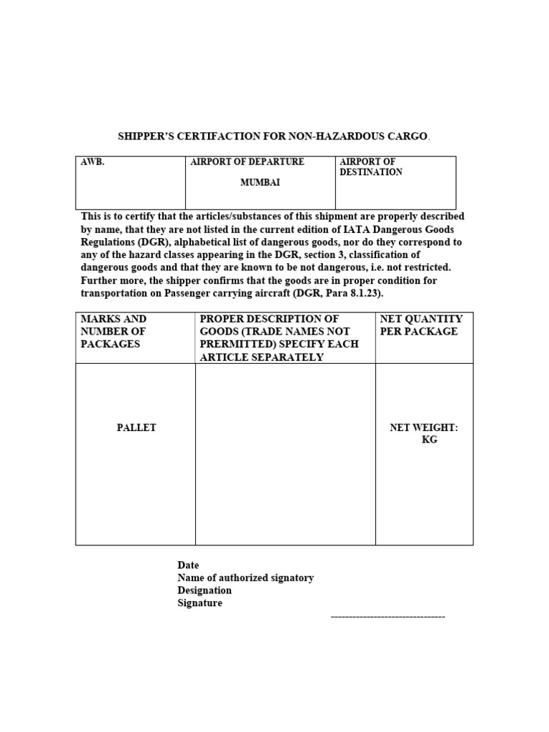 NON DG - Format | PDF | Law