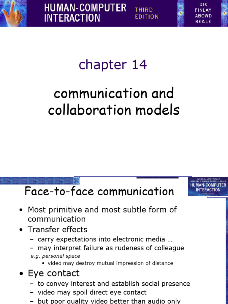 Communicatin&Collaboration Models | Download Free PDF | Communication ...