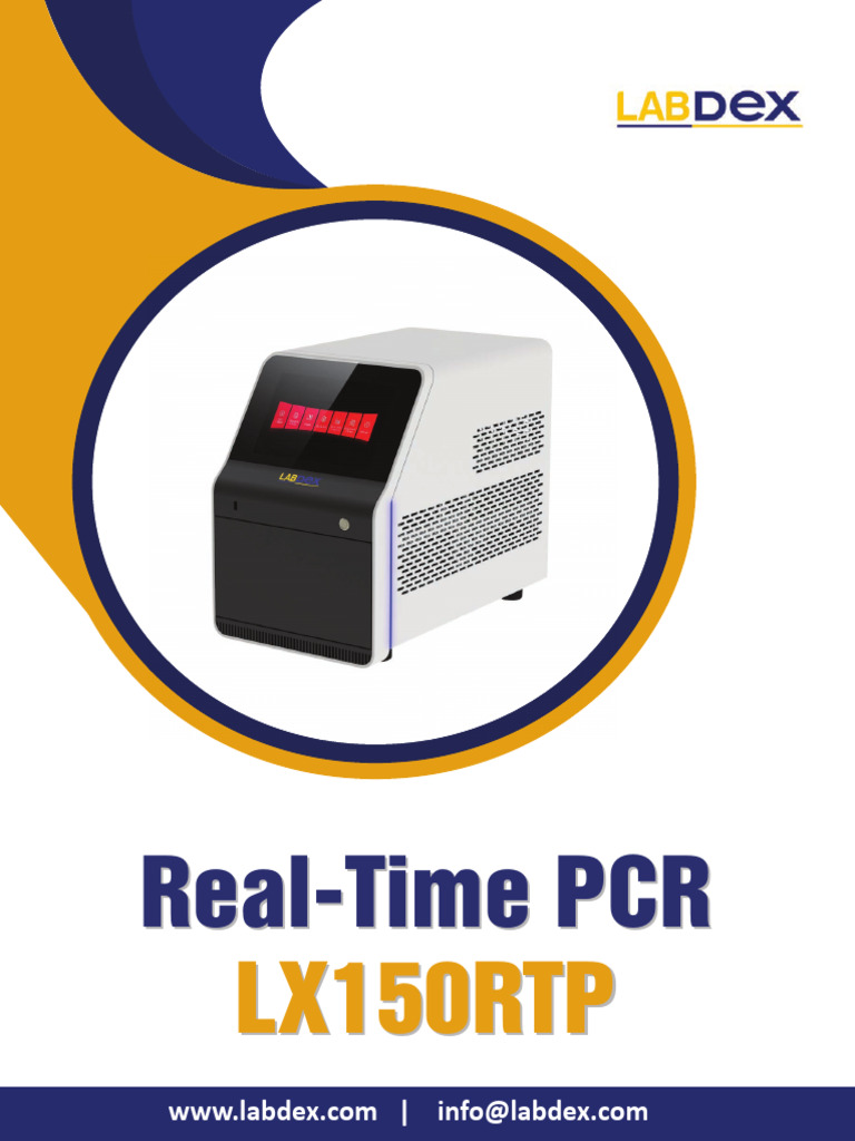 Labdex Real Time PCR LX150RTP Manual | PDF | Ac Power Plugs And Sockets ...