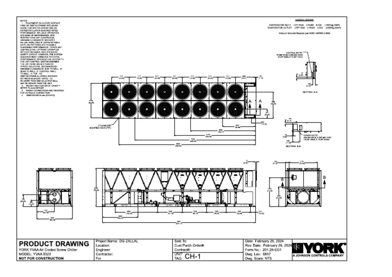 York Chillers Layout | PDF