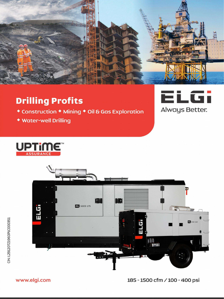 elgi-diesel-portable-air-compressor | PDF