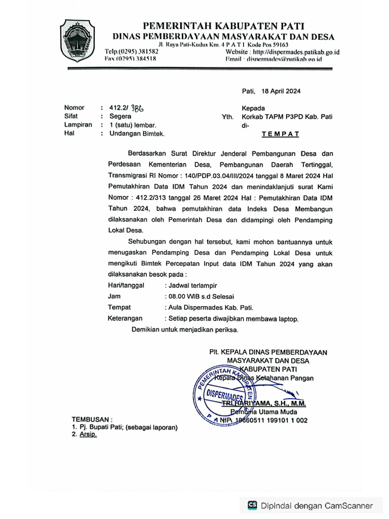 Bimtek IDM 2024 | PDF