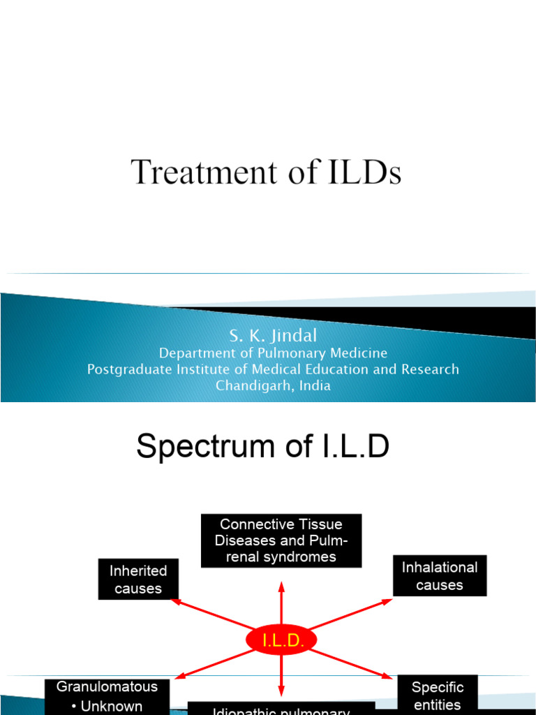 Treatment of ILD | PDF | Medical Specialties | Clinical Medicine