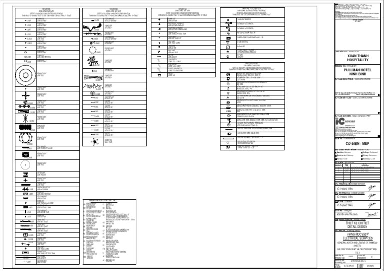Ice F023-E-001-3 - General Notes and Legend of Symbols - Sheet 3 | PDF
