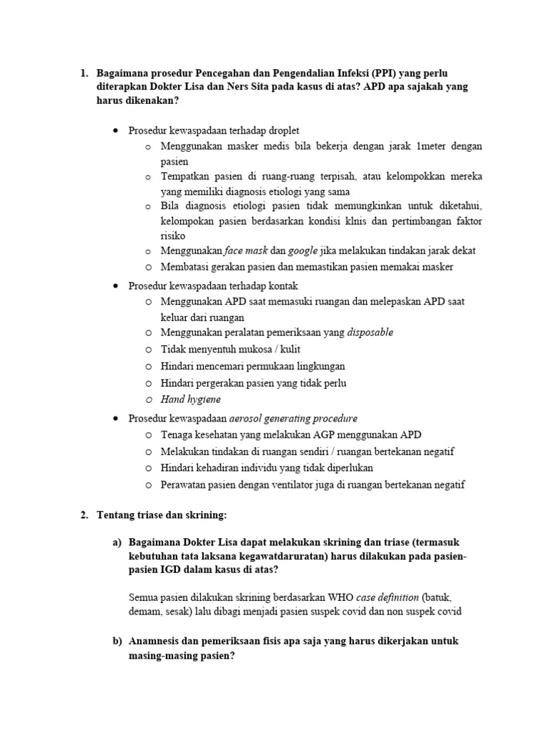 Latihan Kasus 1 | PDF