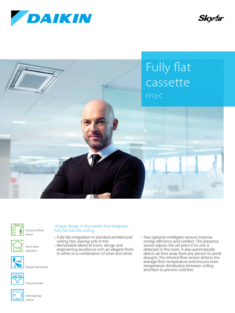 107 - Sky Air Fully Flat Cassette Product Flyer | PDF | Engineering ...