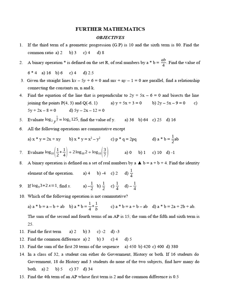 F. Mathematics | Download Free PDF | Mathematics | Mathematical Concepts