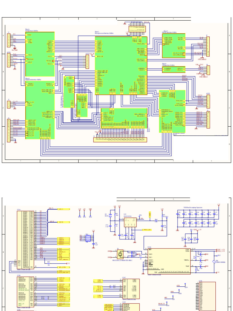 Schematic | PDF | Computer Engineering | Computer Hardware