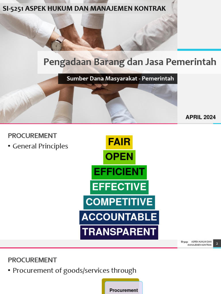 2 SI 5251 Public Government Procurement 2024 | PDF