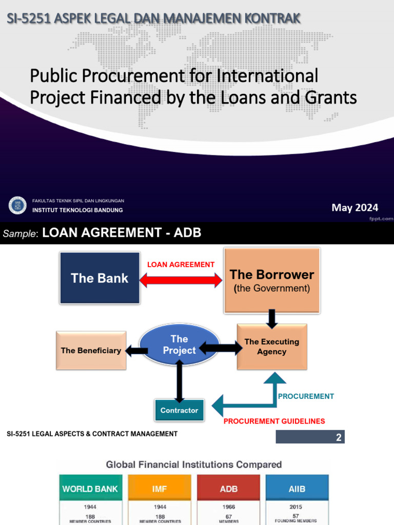 3 SI 5251 Procurement Management Loan Scheme by The Multinational International Bank 2024 | PDF ...