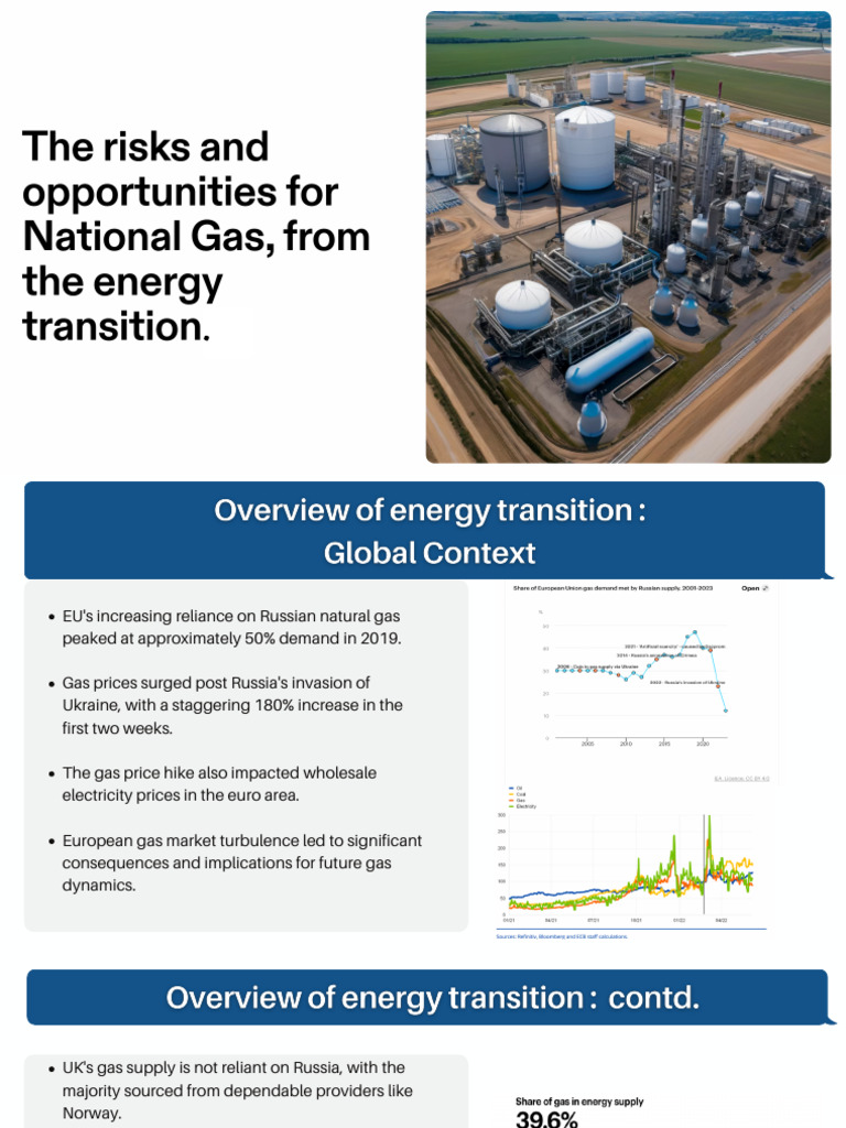 Navigating The Energy Transition Risks and Opportunities For National ...
