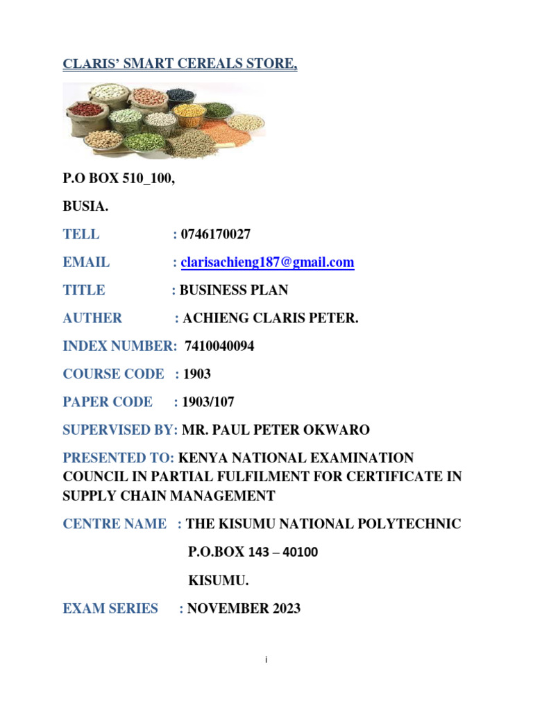 Claris Peter BP | PDF | Marketing | Business