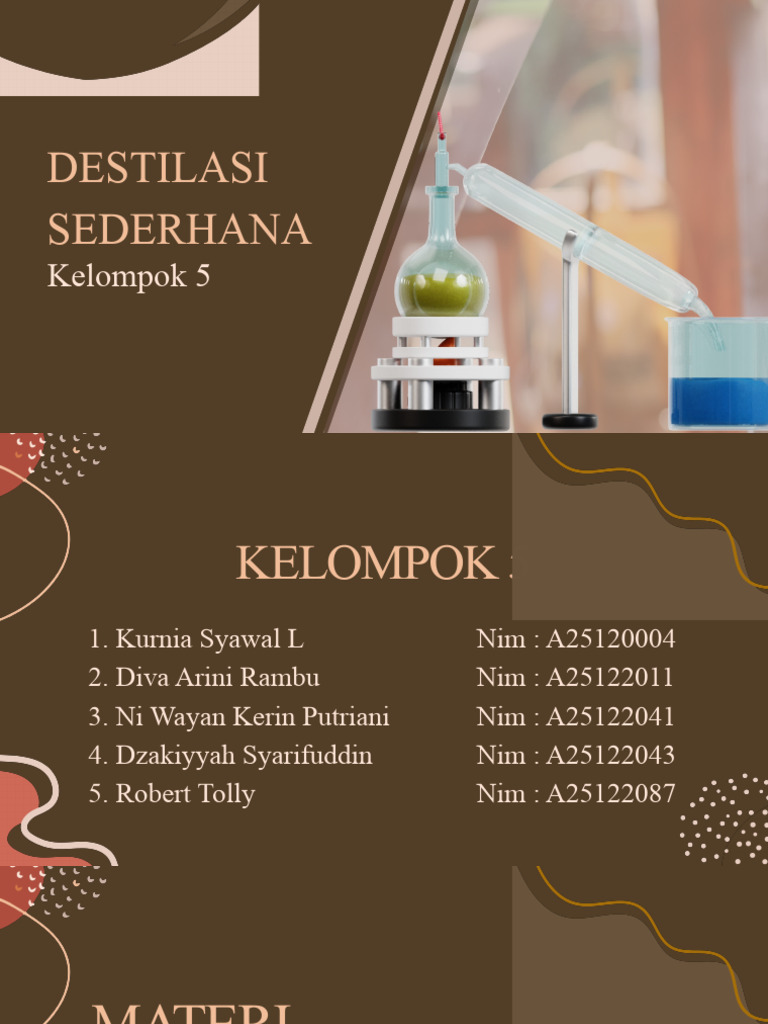 Destilasi Sederhana: Metode & Hasil | PDF | Teknologi & Rekayasa