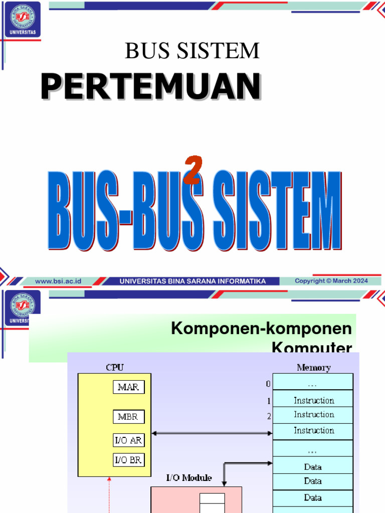 Pertemuan: Bus Sistem | PDF