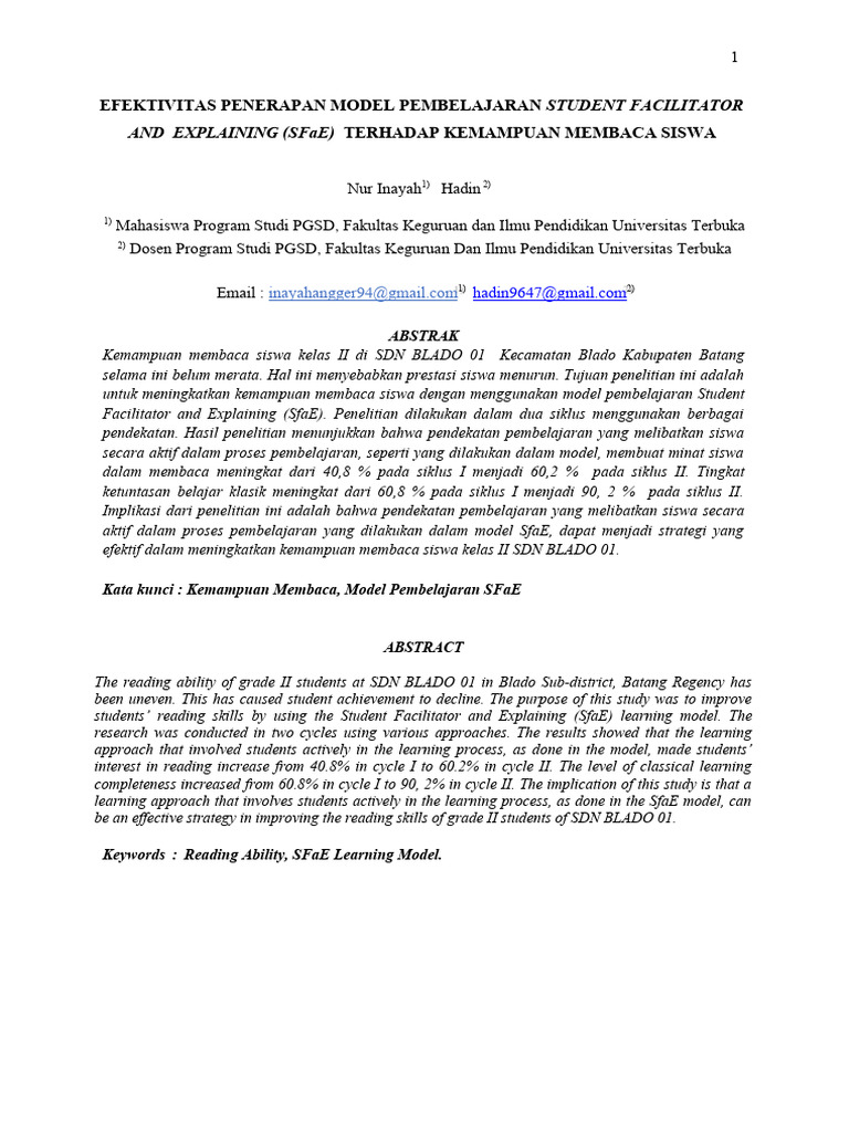 Karil Nur Inayah OKE | PDF | Karier & Perkembangan