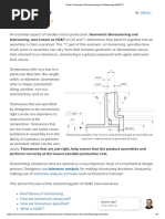 GD&T Chamfer Symbol Explained | PDF | Engineering Tolerance | Gear