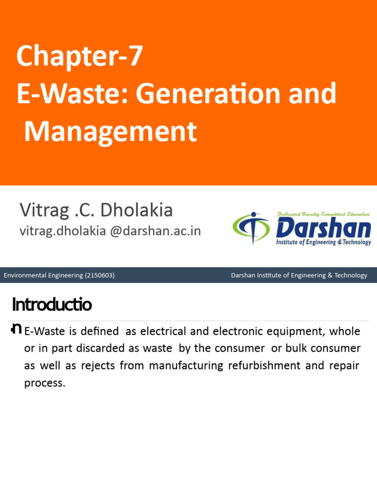 E-Waste 5 | PDF | Electronic Waste | Waste