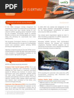 ERTMS Marker Boards Guide | PDF | Rail Transport | Land Transport