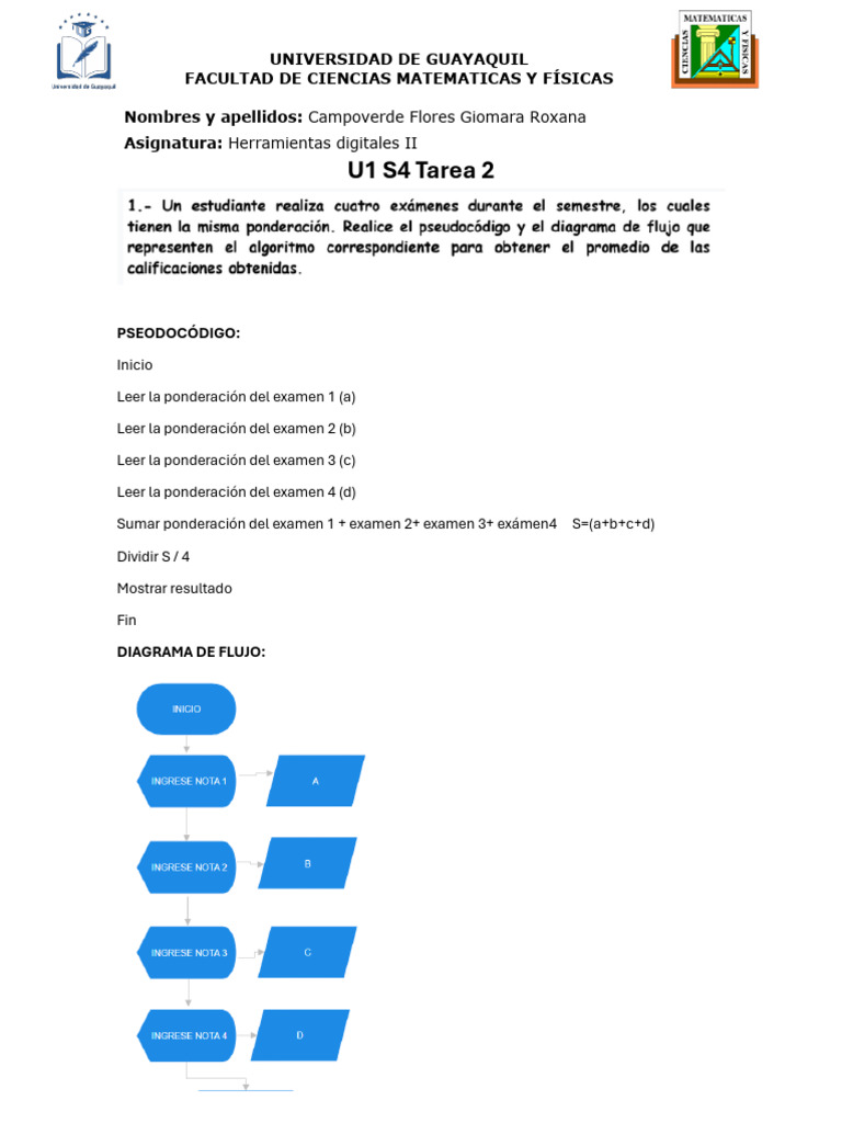 U1 S4 Tarea 2-PROBLEMAS | PDF