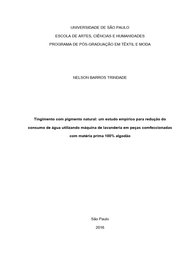 Dissert Corrig | PDF | Água | Tintura