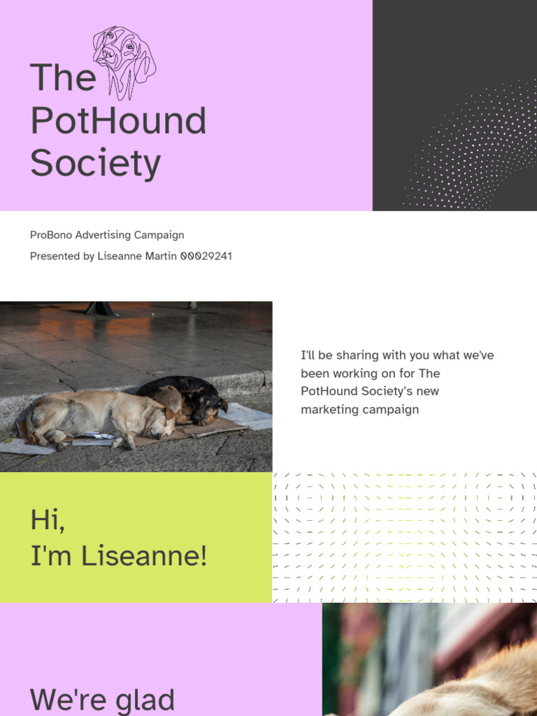 The PotHound Society Ad Campaign | PDF
