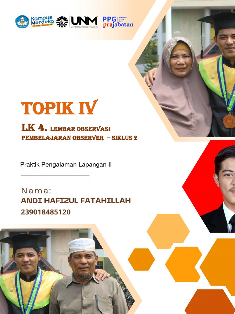 T4. LK 4 - Lembar Observasi Pembelajaran Observer - Siklus 2 | PDF ...