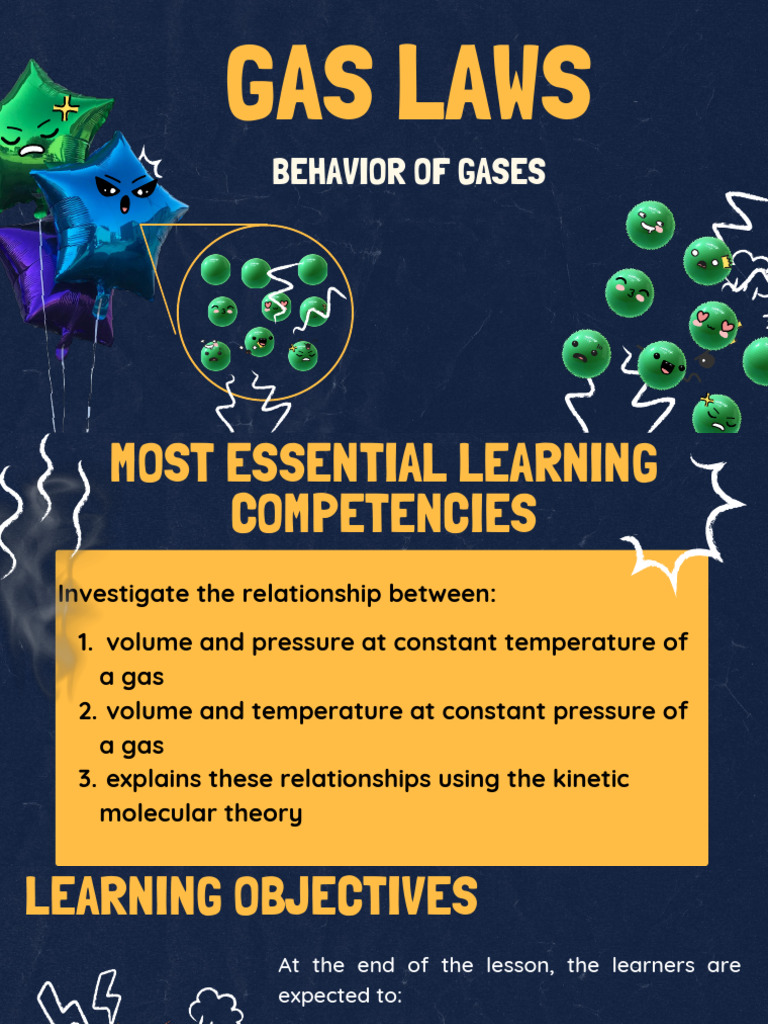 Gas Laws Boyles and Charles Law | PDF | Gases | Temperature